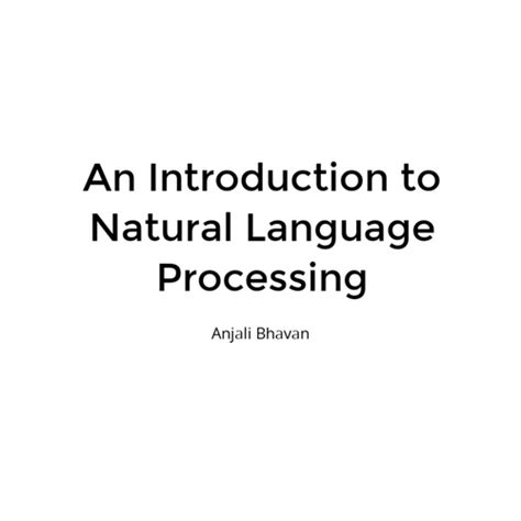 An Introduction To Nlp