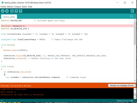Feu Tricolore Et Télécommande Page 2 Français Arduino Forum