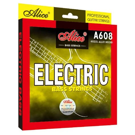 Alice A608 45 130 5 Strings Hexagonal Core Nickel Wound Muzikone