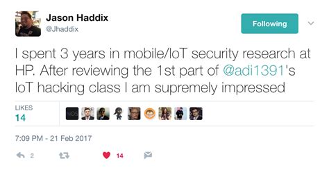 IoT Penetration Testing And Exploitation Training 2018