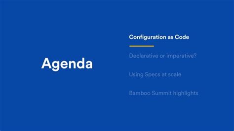 10 Tips For Configuring Your Builds With Bamboo Specs Pdf