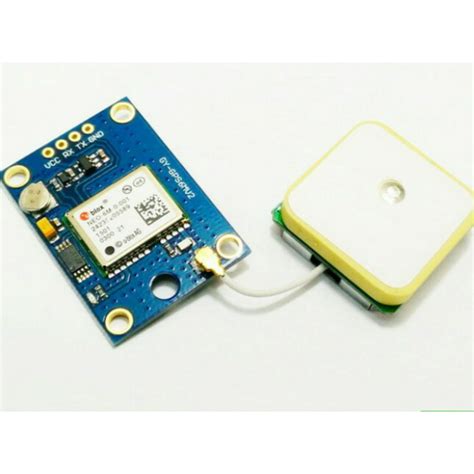 jual gps ublox neo 6m gy neo6mv2 with eeprom and antenna module arduino