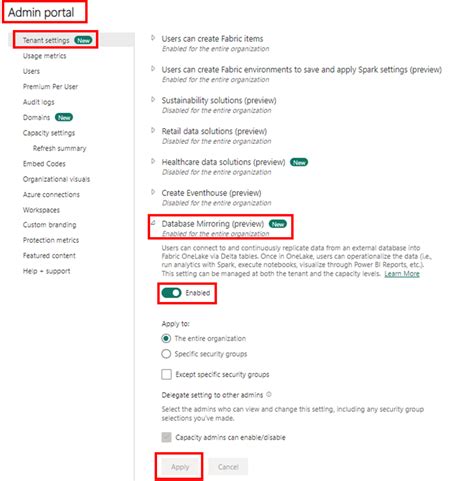 Microsoft Fabric Mirroring Quick Start Guide Purple Frog Systems
