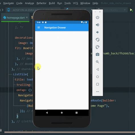 GitHub Devjaiye Navigation Drawer Flutter
