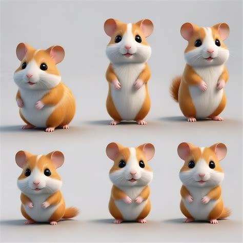 3d Hamster Animation Vectors And Illustrations For Free Download Freepik