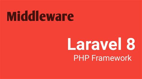 Route Middleware In Laravel Part 8 Laravel 8 Tutorial In Hindi Youtube
