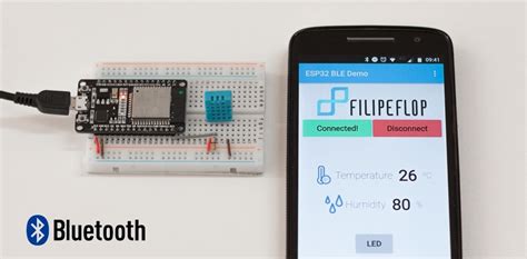 Bluetooth Low Energy Com ESP E DHT MakerHero
