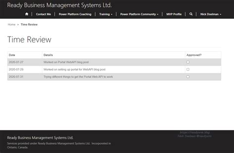 Test Driving The Power Apps Portals Web Api The Readyxrm Blog By Nick