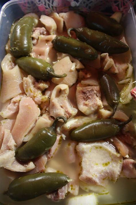 Cueritos De Puerco En Vinagre Recetas De Comida Comida Alimentos
