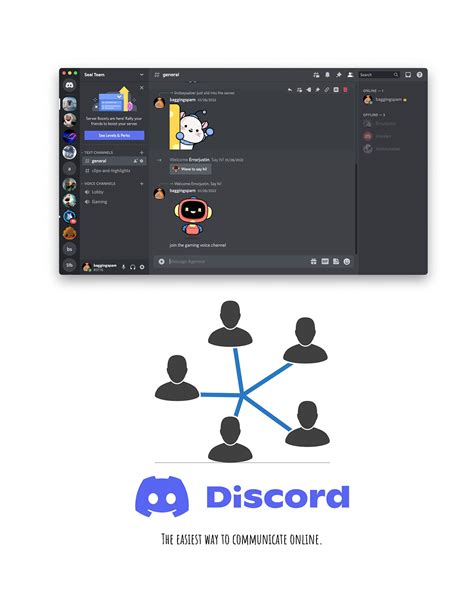 Discord Mobile App Mockup Behance