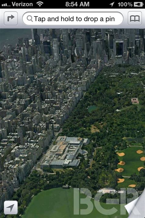 Mockup Shows Us What Maps In IOS Might Look Like
