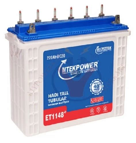 Microtek Et Ah Hadi Tall Tubular Battery V At Piece In Pune