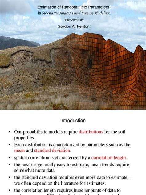 An Analysis Of Parameter Estimation Methods For Characterizing The