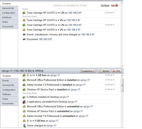 Installed Software Alerts Show As Uninstalled In Timeline After Clearing 5 By