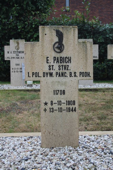 Edward Pabich Poolse Oorlogsgraven In Nederland