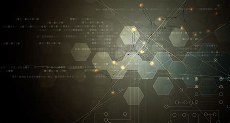 추상 육각 형 배경입니다 기술 다각형 디자인 디지털 미래 미니멀리즘 0명에 대한 스톡 벡터 아트 및 기타 이미지 0명 개념 공학 Istock