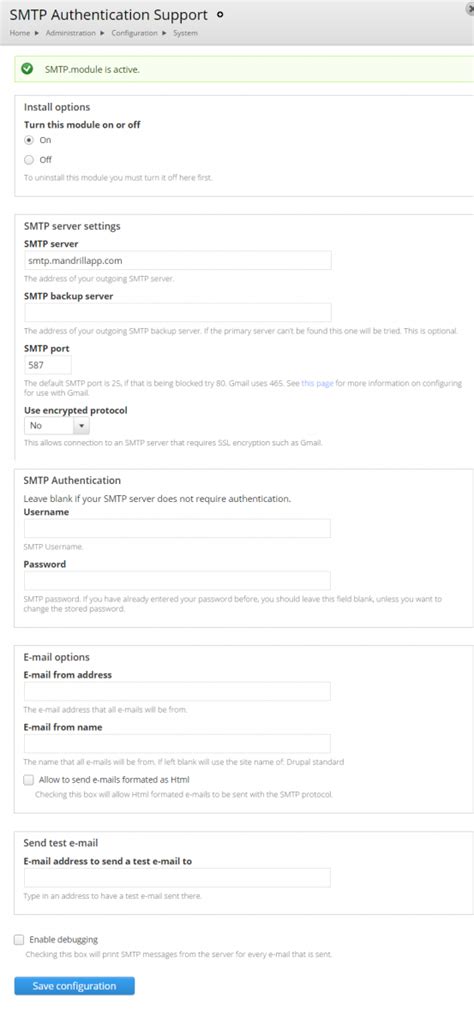 Sending Email From Drupal More Reliably Drupal Aid