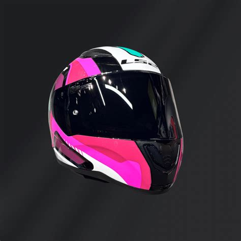 Casco Integral Ls2 Rapid Ii Hyper Speed Ff353