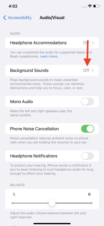 How To Turn On Background Sounds With IOS Mashable