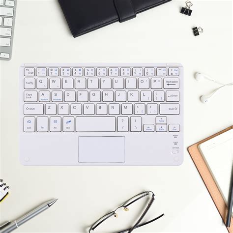 Bluetooth Wireless Keyboard With Touch Panel Compatible With All Android And Windows 9 Inch