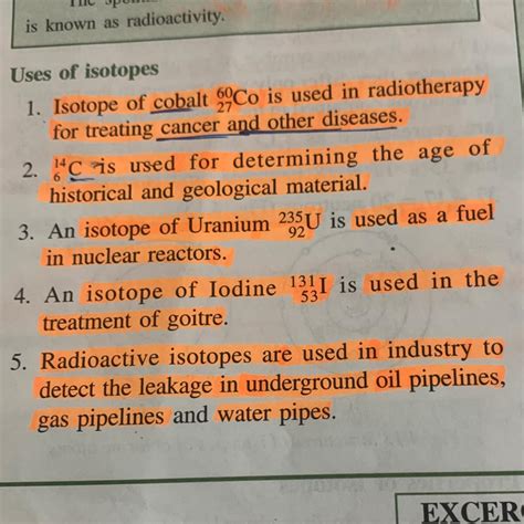 Write Applications Of Radioactive Isotopes