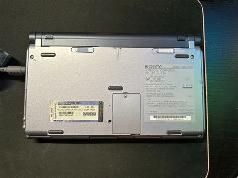 [collectable] Sony Vaio Picturebook Pcg C1 Umpc Tm5800 256mb 128gb Ssd Mod 498 00 Picclick Au