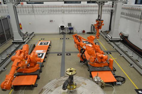 a overview of the robotic cell which is covered by the embedded