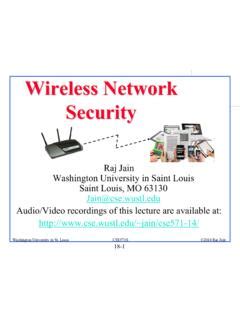 Wireless Network Security Computer Science Wireless Network Security Computer Science
