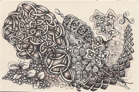 My Tangle Pattern Quatrinity