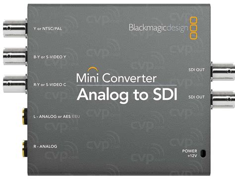 Buy Blackmagic Analogue To SDI Mini Converter CONVMAAS2