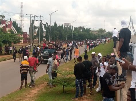 End Sars Protest Continues In Anambra Photo Daily Post Nigeria