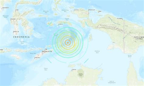 គ្រោះរញ្ជួយដីកម្រិត ៧ ៦រ៉ិចទ័រ បង្កការព្រមានអំពីរលកយក្សស៊ូណាមិ នៅក្នុងប្រទេសឥណ្ឌូនេស៊ី នគរដ្រេហ្គន