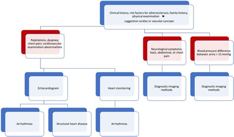 Flow Diagram Of The Algorithm For Evaluating A Patient With Syncope