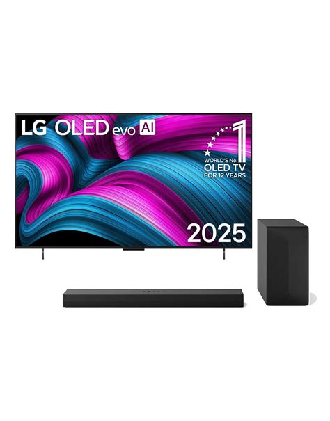 42 Inch Lg Oled Evo Ai C5e 4k Smart Tv 2025 And Ds60t 3 1 Kanaal Lg Nederland