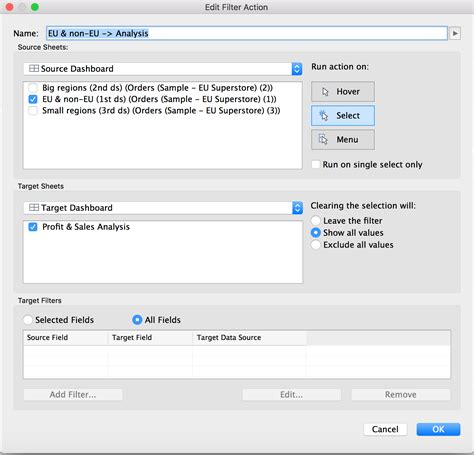 Tableau Use Case Filtering Using Dashboard Actions And Groups The Information Lab Nederland