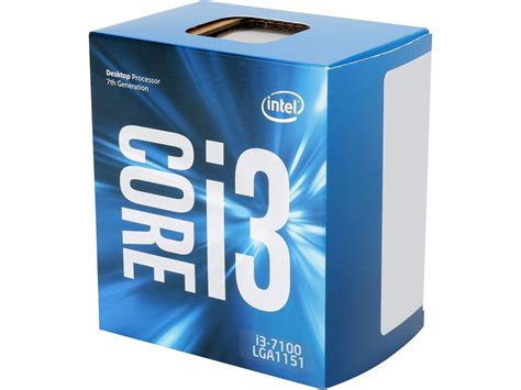 Intel Core I3 7th Gen Core I3 7100 Kaby Lake Dual Core 3 9 Ghz Lga