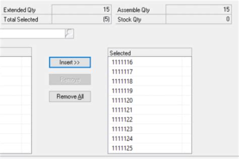Using Table Import For Assembly Serial Numbers Rdynamicsgp
