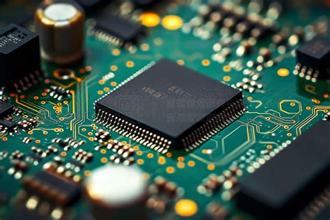 电子元件ai数字艺术 芯片科技科技风绿色电路板电子元件特写商业照片 Ai图片免费下载 Png格式 4032像素 编号71258754 千图网