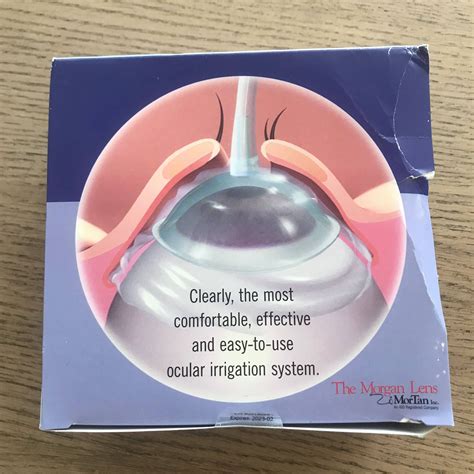 New Mortan Mt2000 Medi Flow Lens For Ocular Irrigation 12 Box