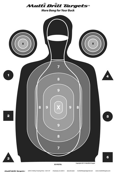multi drill x 3 indoor pistol black 20 count store multi drill