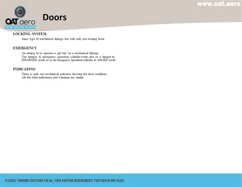 a330 80hr gen fam module 22 doors online aviation training