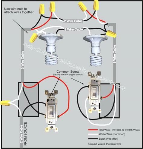 Wiring Two Switches From One Power Source