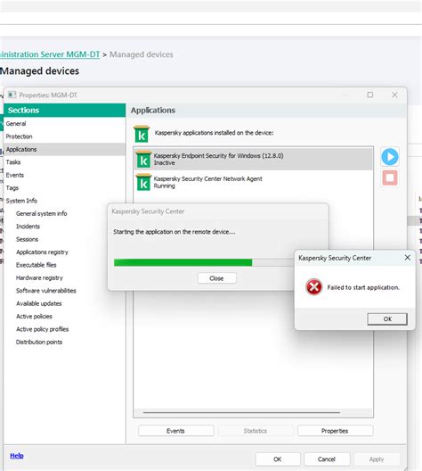 Security Application Not Running Failed Real Time Protection
