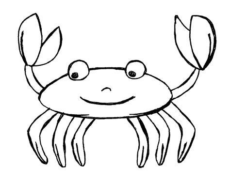 Crab Black And White Crab Clipart Black And White Free Images 3