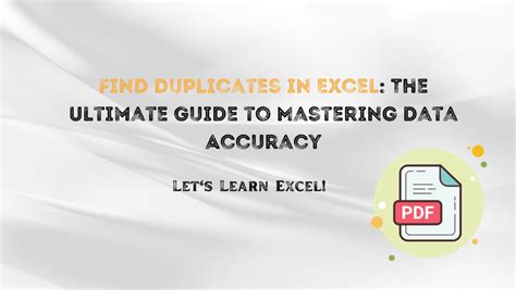 10 Proven Strategies To Identify Duplicates In Excel Enhance Your Data