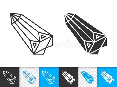 mouse cursor simple black line vector icon stock vector illustration