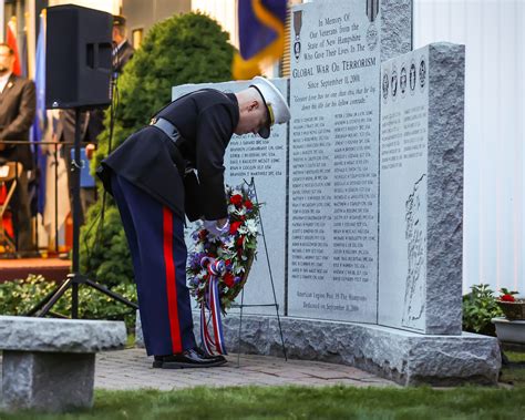 Nicholas Losapio Brandon T Martinez On Nh War On Terror Monument