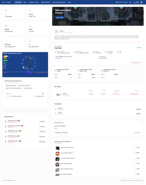 PhpVMS Creation Crew Center Web App Development SEO Agency
