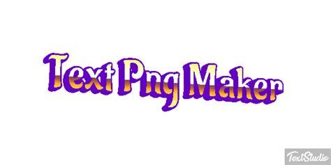 Text Png Maker 書体 アニメーションロゴデザイン