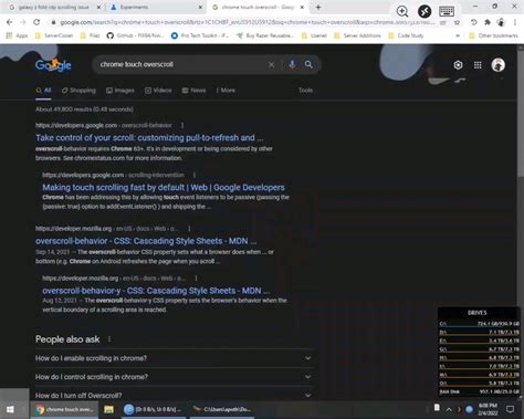 Chrome Scrolling Jumps When Using Touch On Fold 3 Via Rdp Rchrome